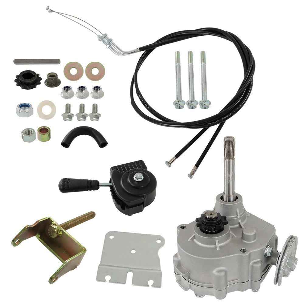 Go Kart Forward Reverse Gear Box For 2hp - 7hp Engine 41p 10t Or 12t ...