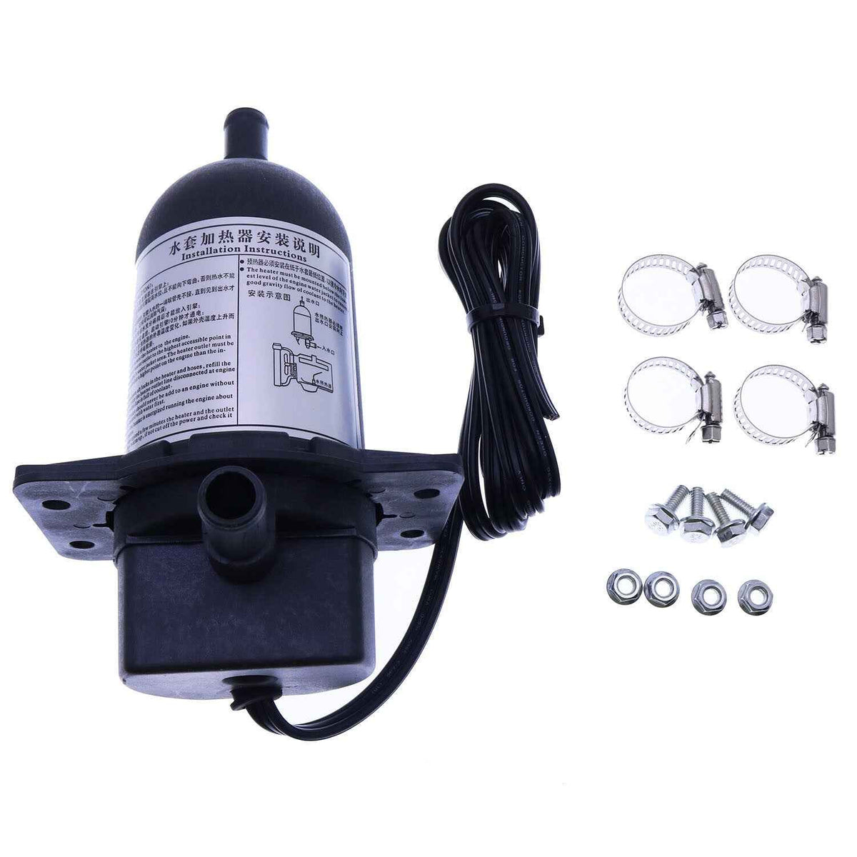 Preheater TPS101GT10-000 Engine Block Heater Type 1000 Watt 120 Volt ...
