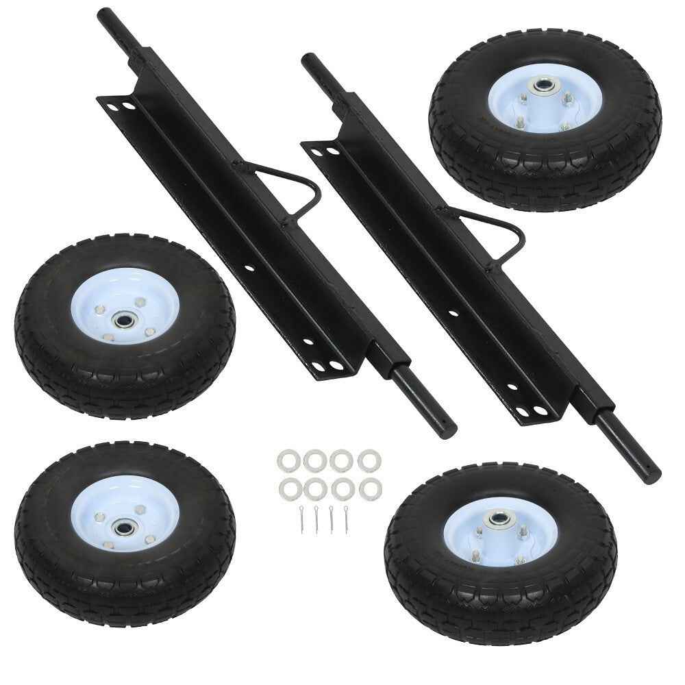 Wheel Kit Fit For Honda Generator EU3000is SOLID NEVER FLAT TIRES All ...