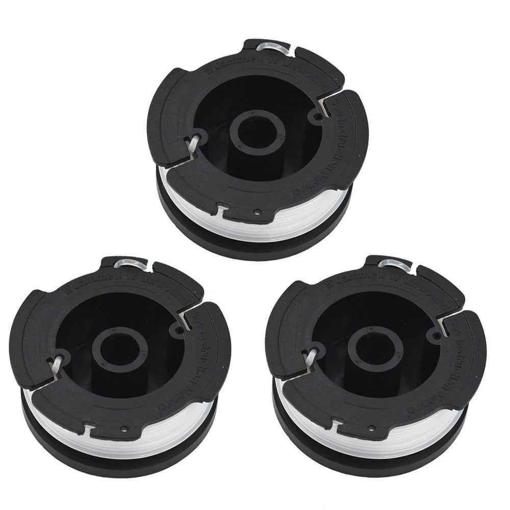 3Pcs String Trimmer Spools For BLACK+DECKER AF-100-3ZP GH900 W/0.065 ...