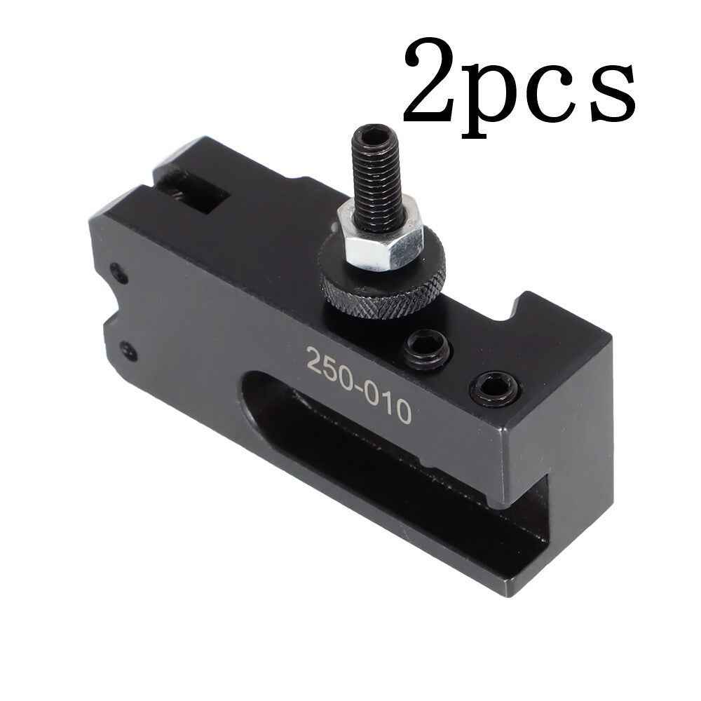 2Pack Quick Change Tool Post Turning Facing Holder For Lathe OXA 250 ...