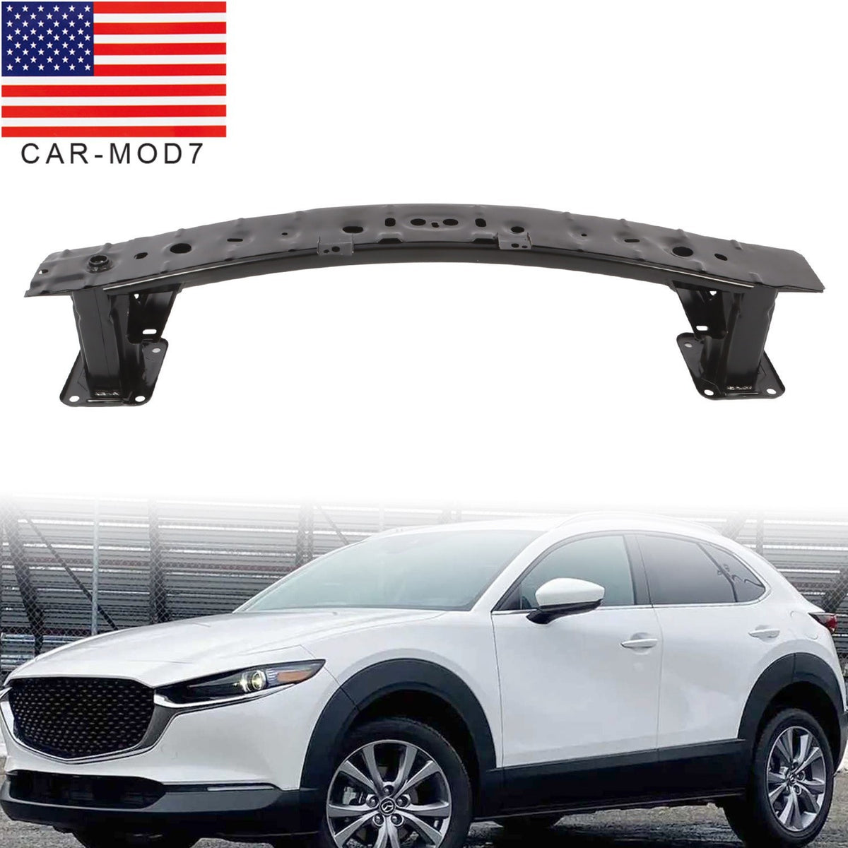 Mazda CX-30 2020-2024 Front Bumper Reinforcement DGH950070 New — DURAFORCE