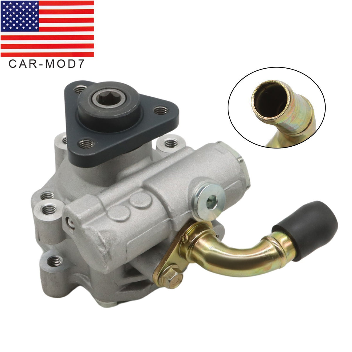 Premium Power Steering Pump Audi Q7 2007-2015 V6 3.0L 3.6L 7L8422154E ...