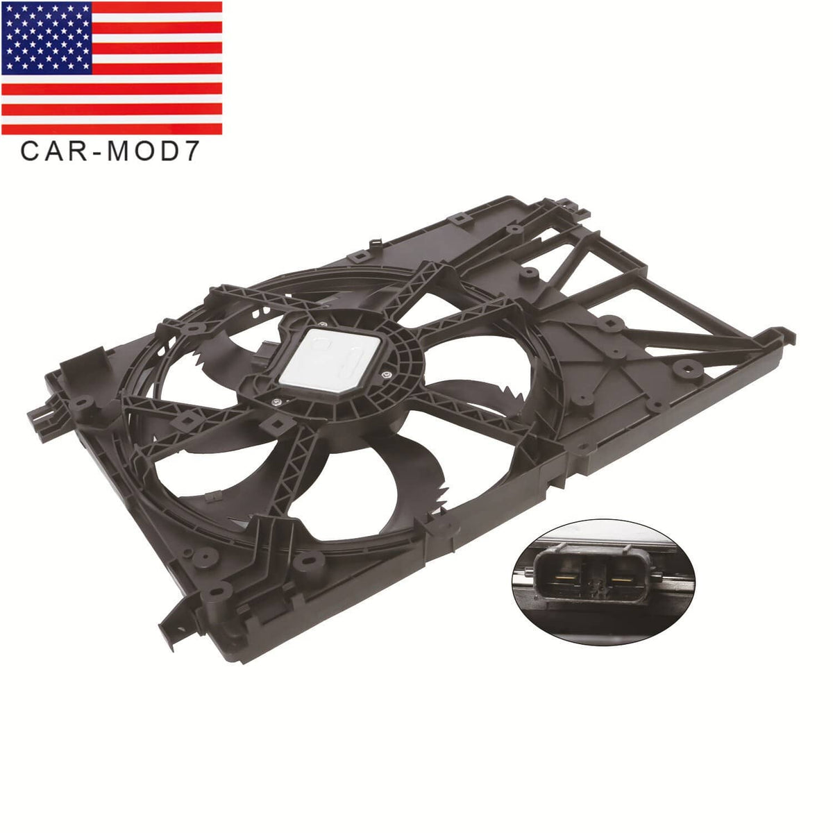 Radiator Cooling Fan Assembly for 2018-2022 Toyota Camry & 2019-2021 R ...