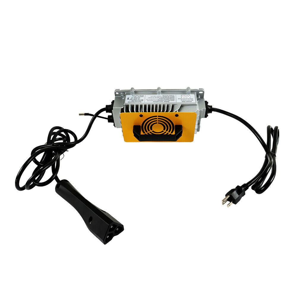EZ-Go RXV/TXT Golf Cart 48V Battery Charger Triangular Plug Compatible ...