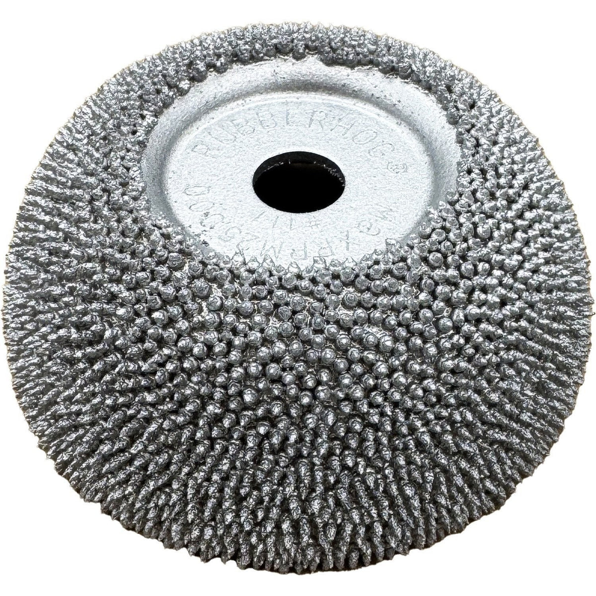 Rubberhog 2.5"x1" Flared Buffing Wheel 390 SSG 3/8" Arbor Hole — DURAFORCE