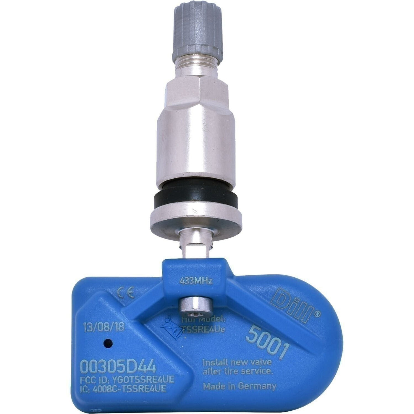 Dill 5001 433MHz TPMS Sensor with Clamp-In Valve Stem for Tire Monitor ...