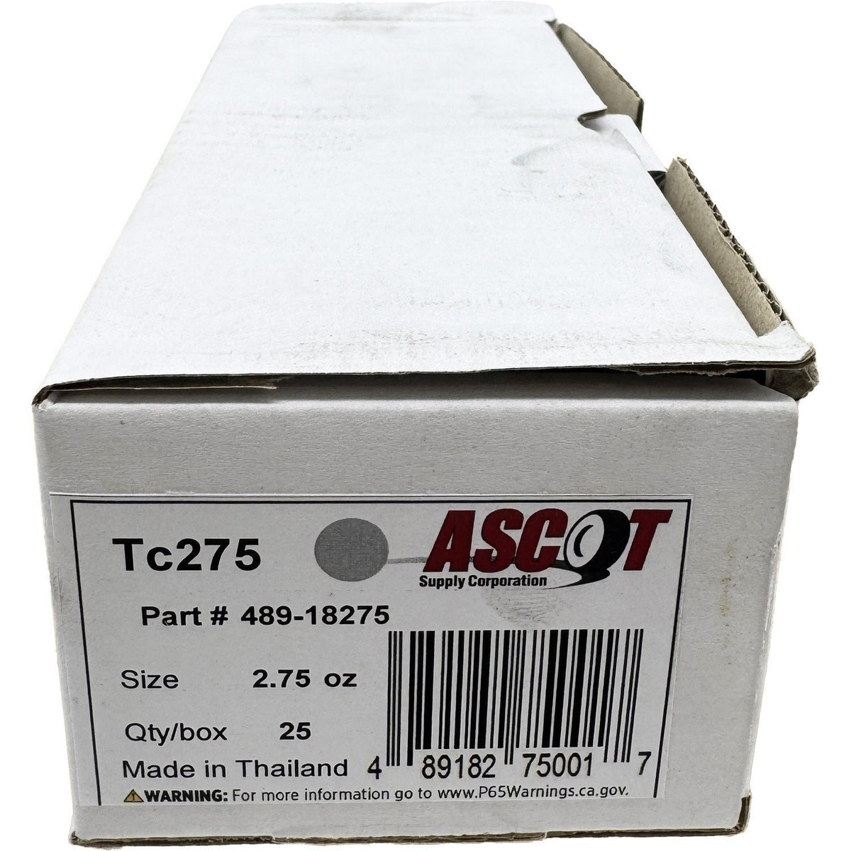 Ascot T Style Coated Clip-On Wheel Weights 2.75oz Box of 25 — DURAFORCE