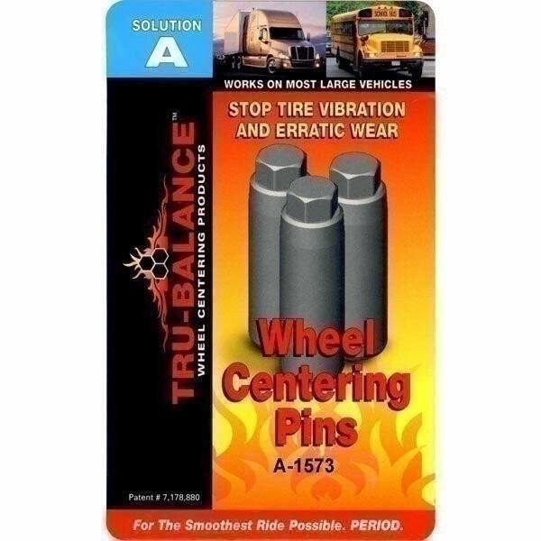 Tru-Balance A-1573 Wheel Centering Pins 4" for 22.5/24.5 Wheels Soluti ...