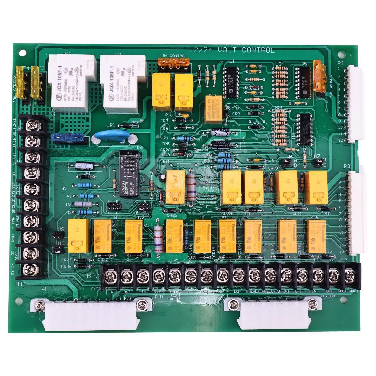 Onan Generator Control Board 300-4296 300-2811 300-2807 PCB 12V 12 Lig ...
