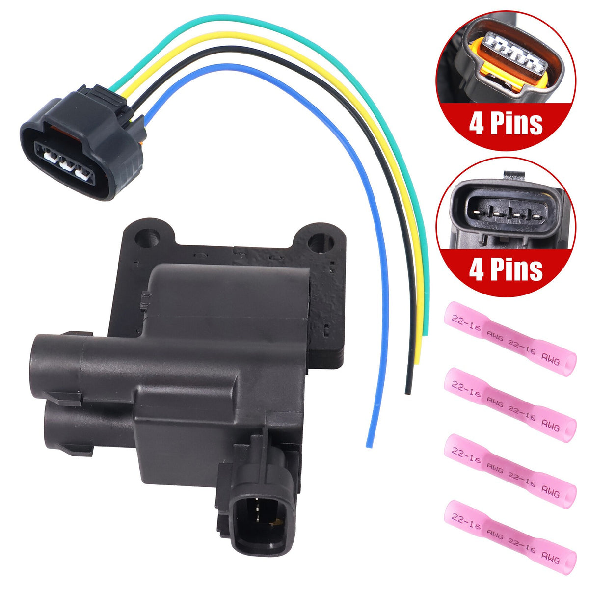 Ignition Coil & Connector Pigtail Plug For Toyota 4Runner Tacoma RAV4 ...