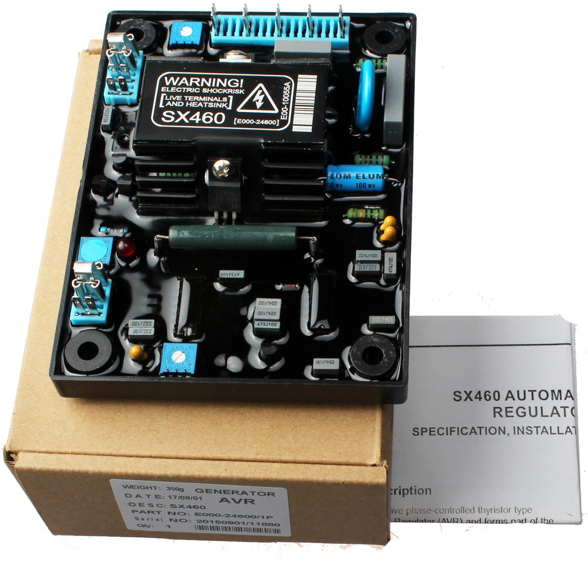 New AVR SX460 Automatic Voltage Volt Regulator for Stamford Generator ...