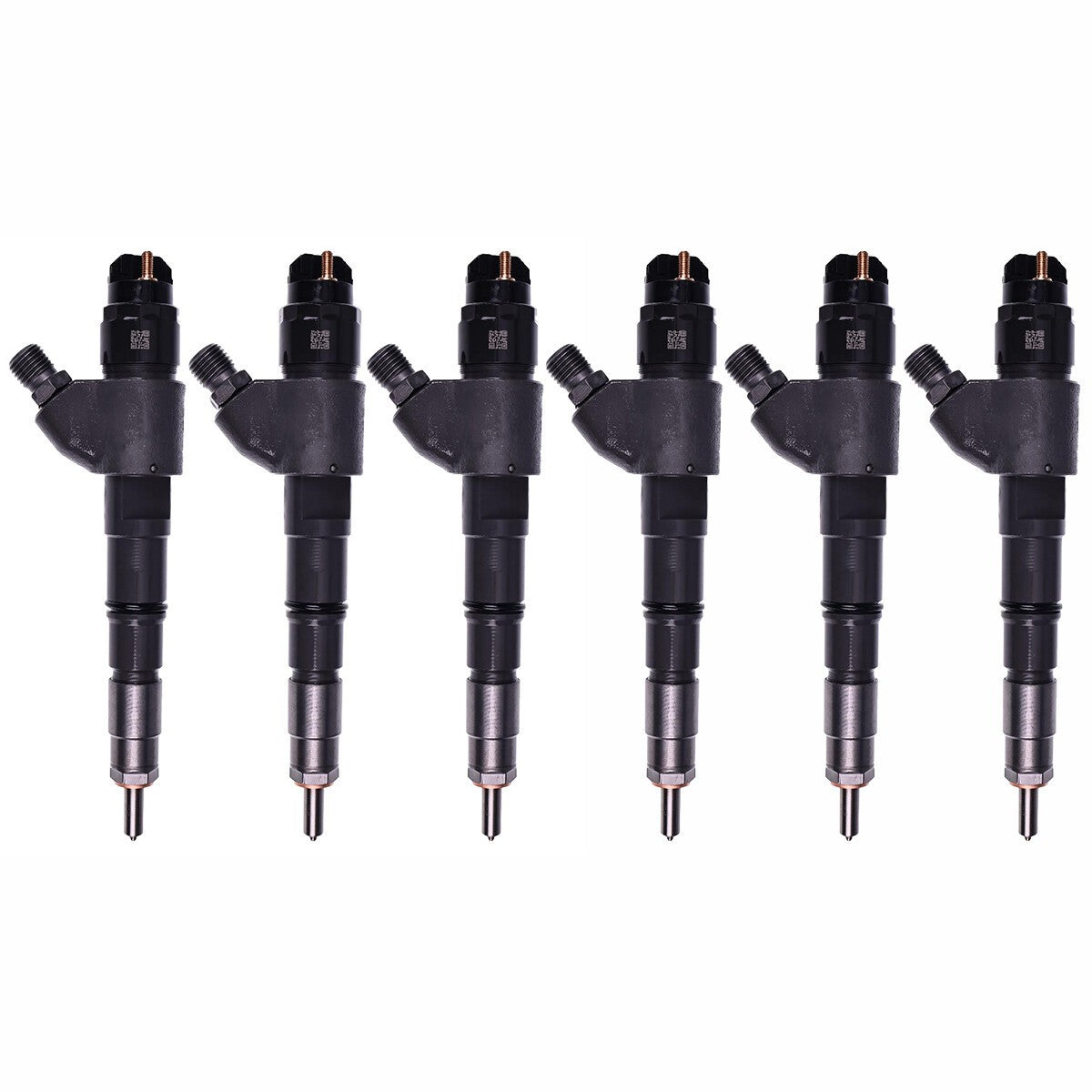 6 Pcs Fuel Injector VOE20798114 for Volvo D5E D6D D7D D7E EC200D EC210 ...