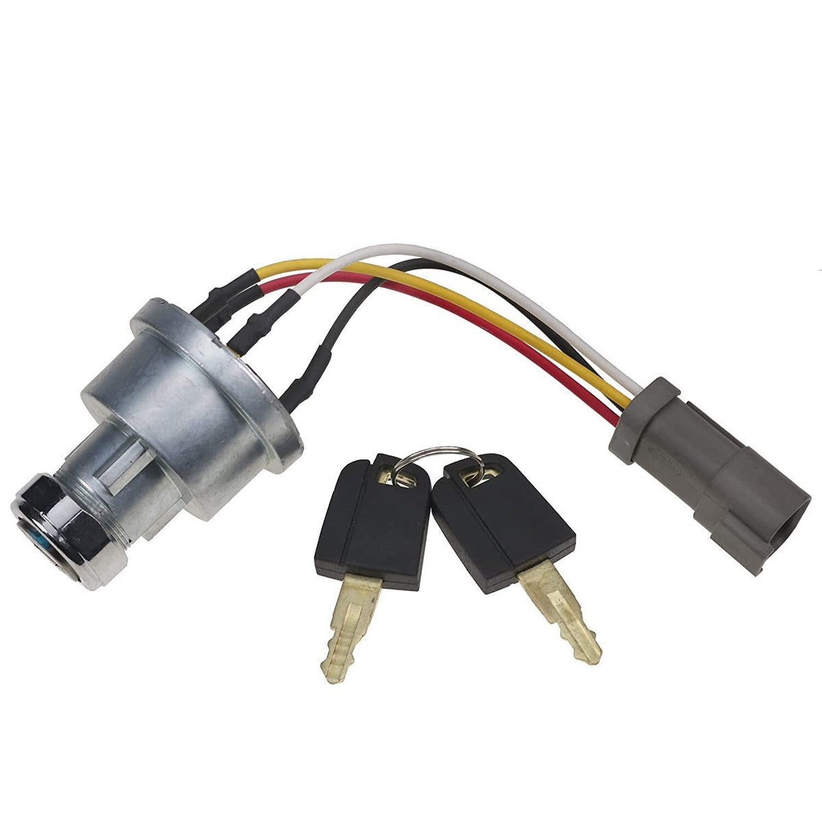 142-8858 1428858 Ignition Switch with 2 Keys for Caterpillar 257B 247B ...