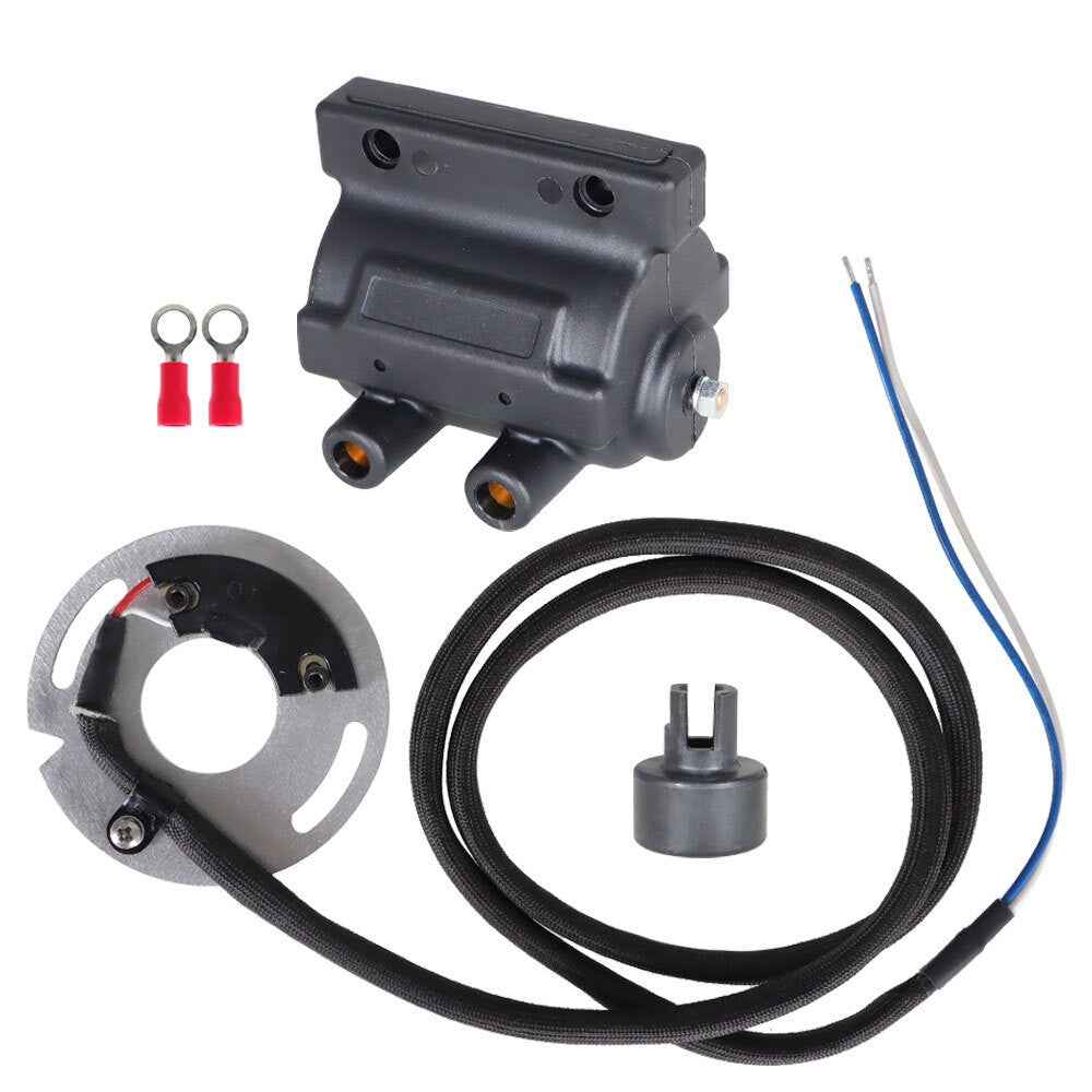 Ignition For Dyna S Dual Fire Coil Kit Includes DC7-1 Coil DSK6-1 ...