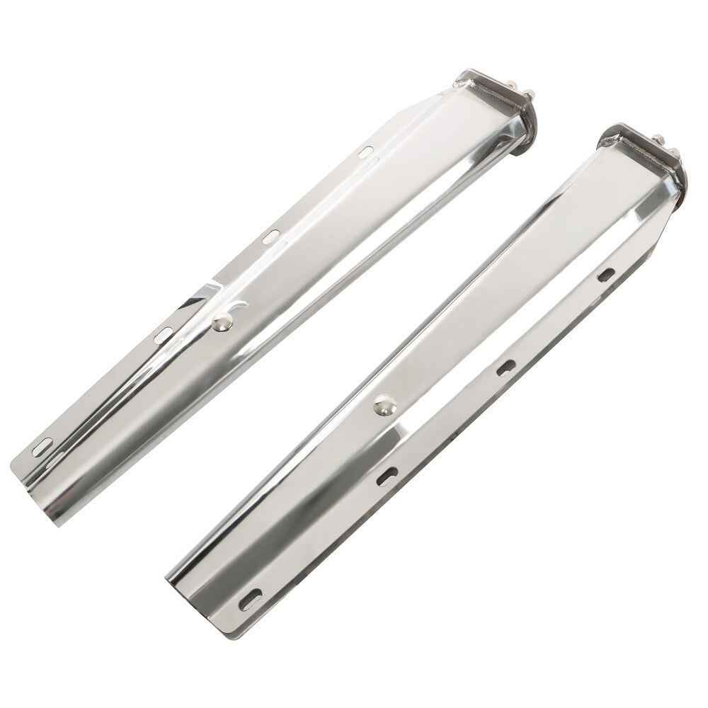 Stainless Steel 30" Straight Mud Flap Hanger 1 1/8 Bolt Semi Truck ...