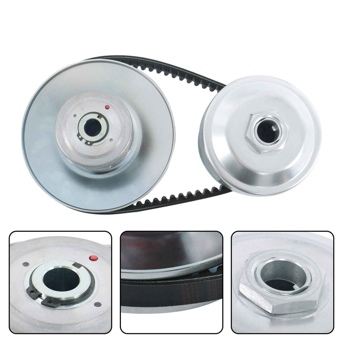 40 Series Torque Converter Kit Clutch Pulley 1" Driver 3/4" Driven US ...