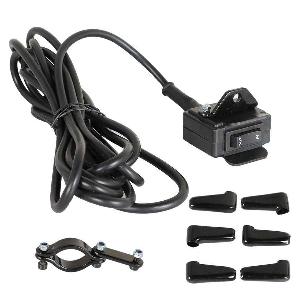 NEW ATV 12V Handle Bar Control Switch & Mounting Bracket Winch Rocker ...