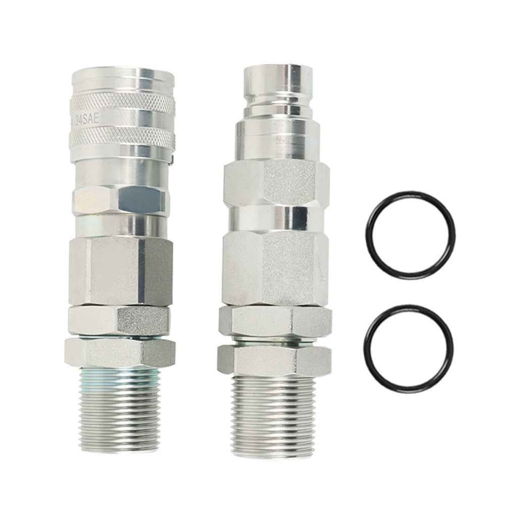 For John Deere 35G 50C 260 325 CT332 KV13884 AT312877 Hyd.Quick-Connect ...