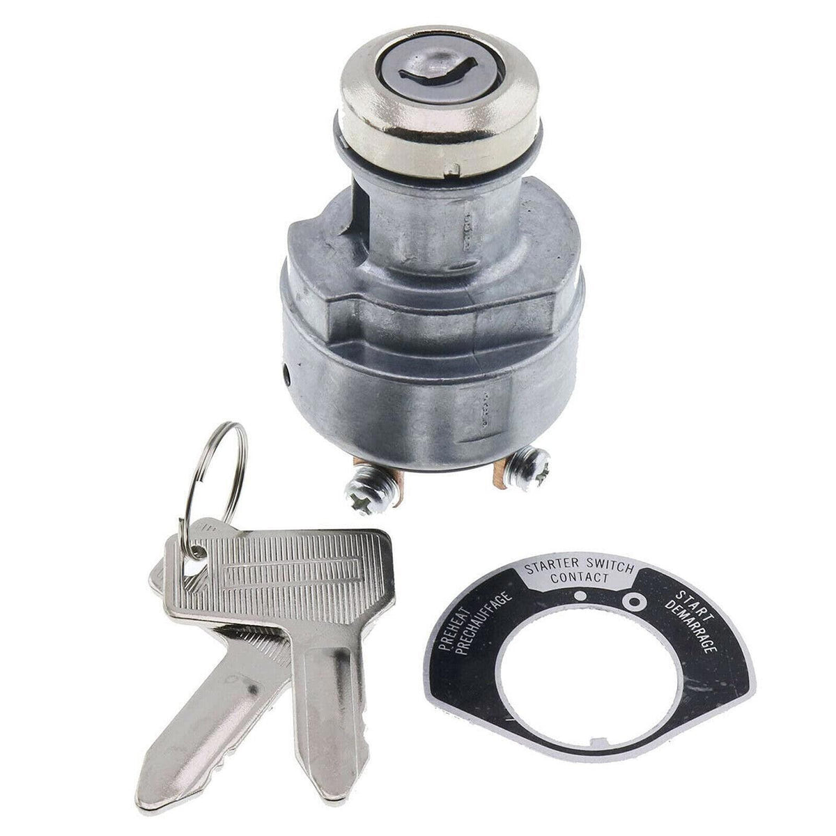 Ignition Switch w/301 Keys 933110-00100 For Yanmar C50R C60R C80R 3TNV ...