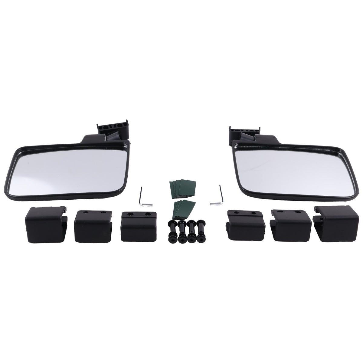 No Drilling Side Rear View Mirrors For EZGO Yamaha Club Car Golf Cart ...