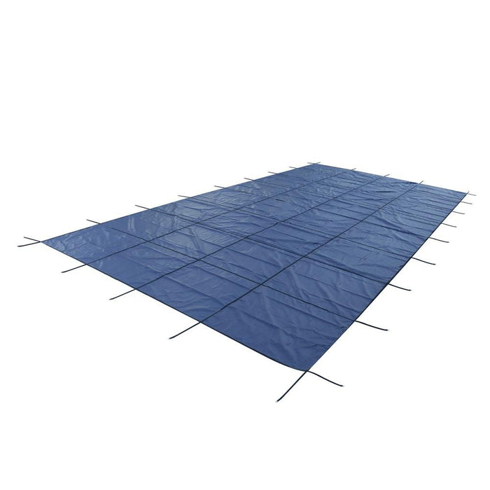 Inground Pool Safety Cover For 14' x 28' Blue Mesh For Backyard Yard W ...