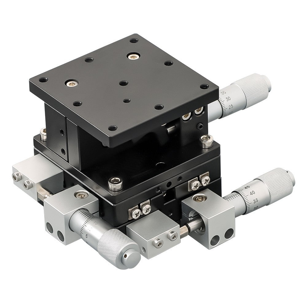 XYZ 3 Axis Linear Stage Trimming Platform Bearing Tuning Sliding Table ...