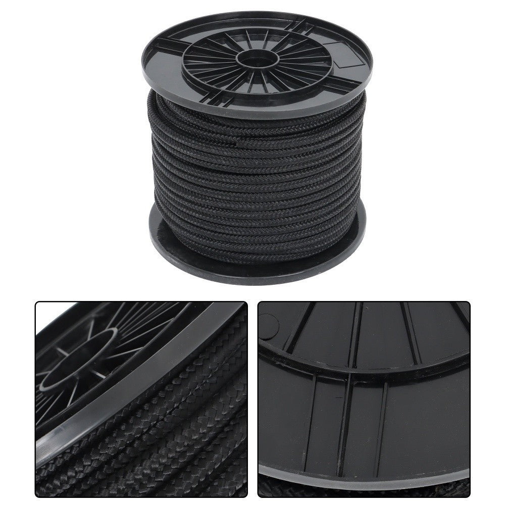 3/8 Inch Nylon Rope 250 Foot Spool 100% Nylon Solid Braid Rope Dyeable ...