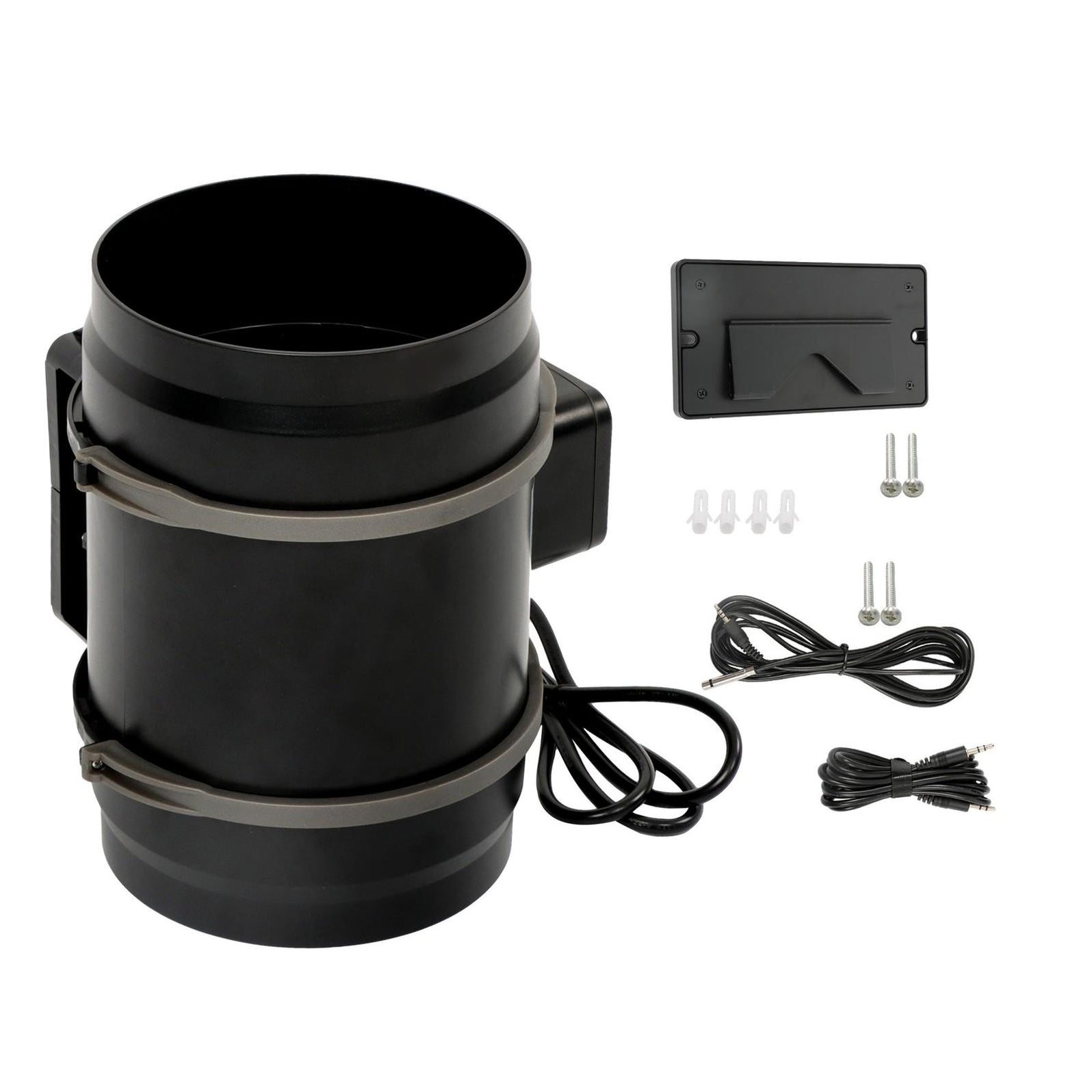 Inline Duct Fan Plastic ABS 8 Inch 807CFM for Heating Cooling, Grow Te ...