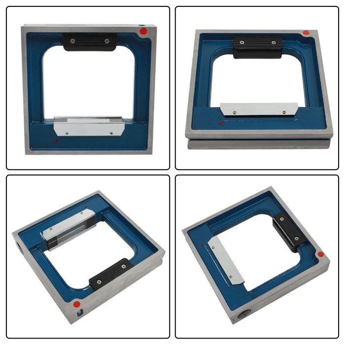8" X 1-9/16" X 8" Precision Frame Spirit Levels Sensitivity 0.0002" Sp ...
