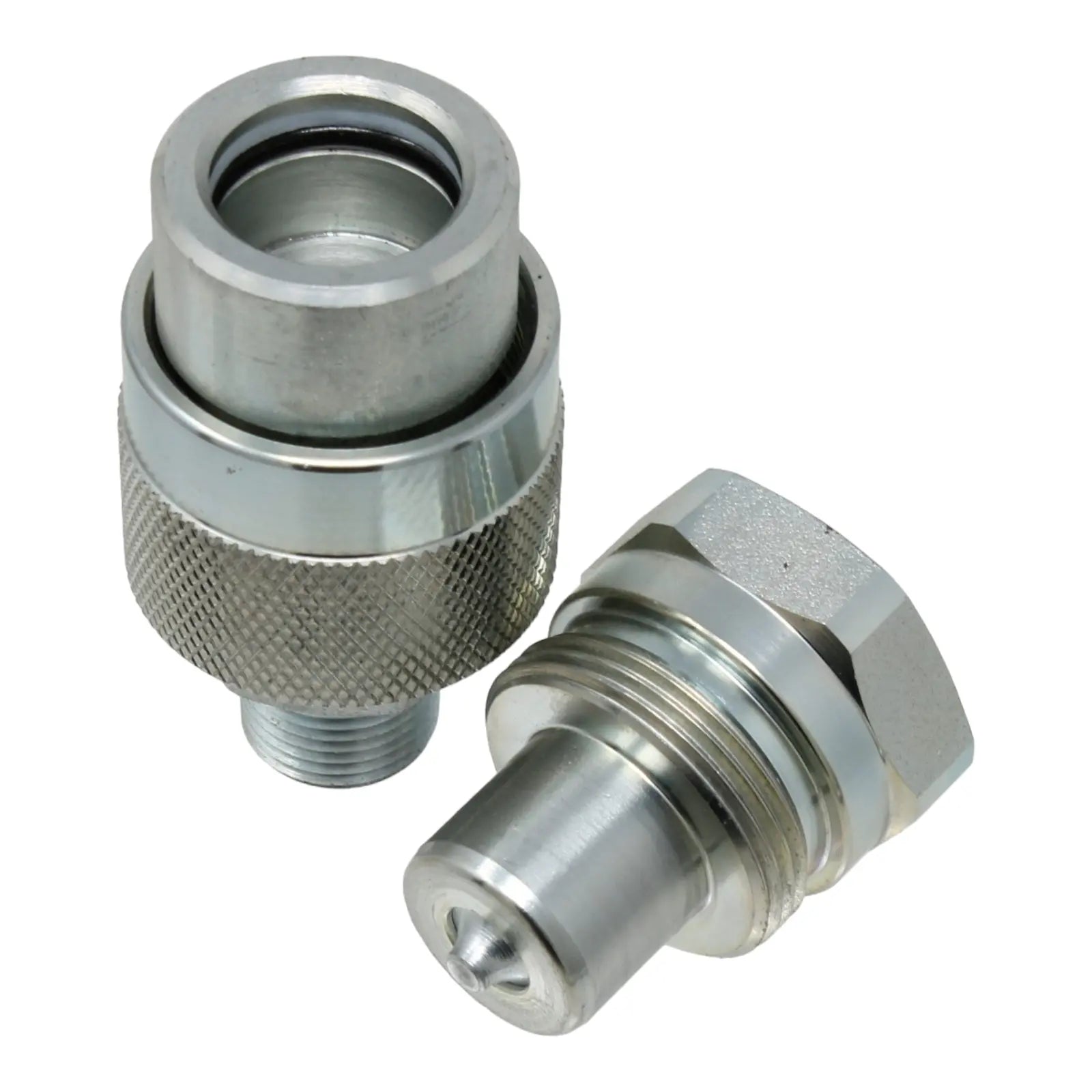C-604, 3/8" Male & Female Hydraulic Quick Coupler Set | DURAFORCE