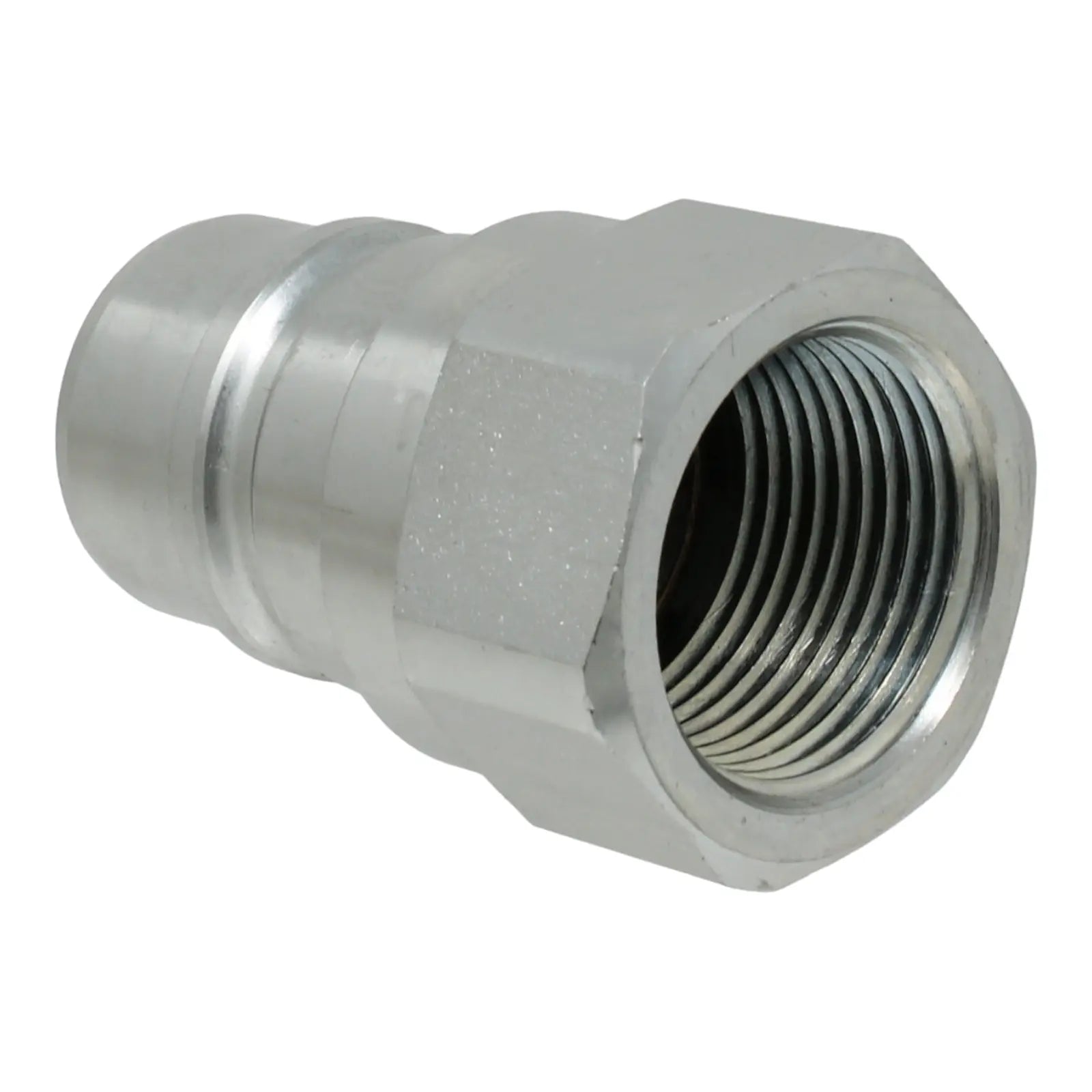 1″ NPT ISO 5675 Male Quick Connect Hydraulic Coupler | DURAFORCE