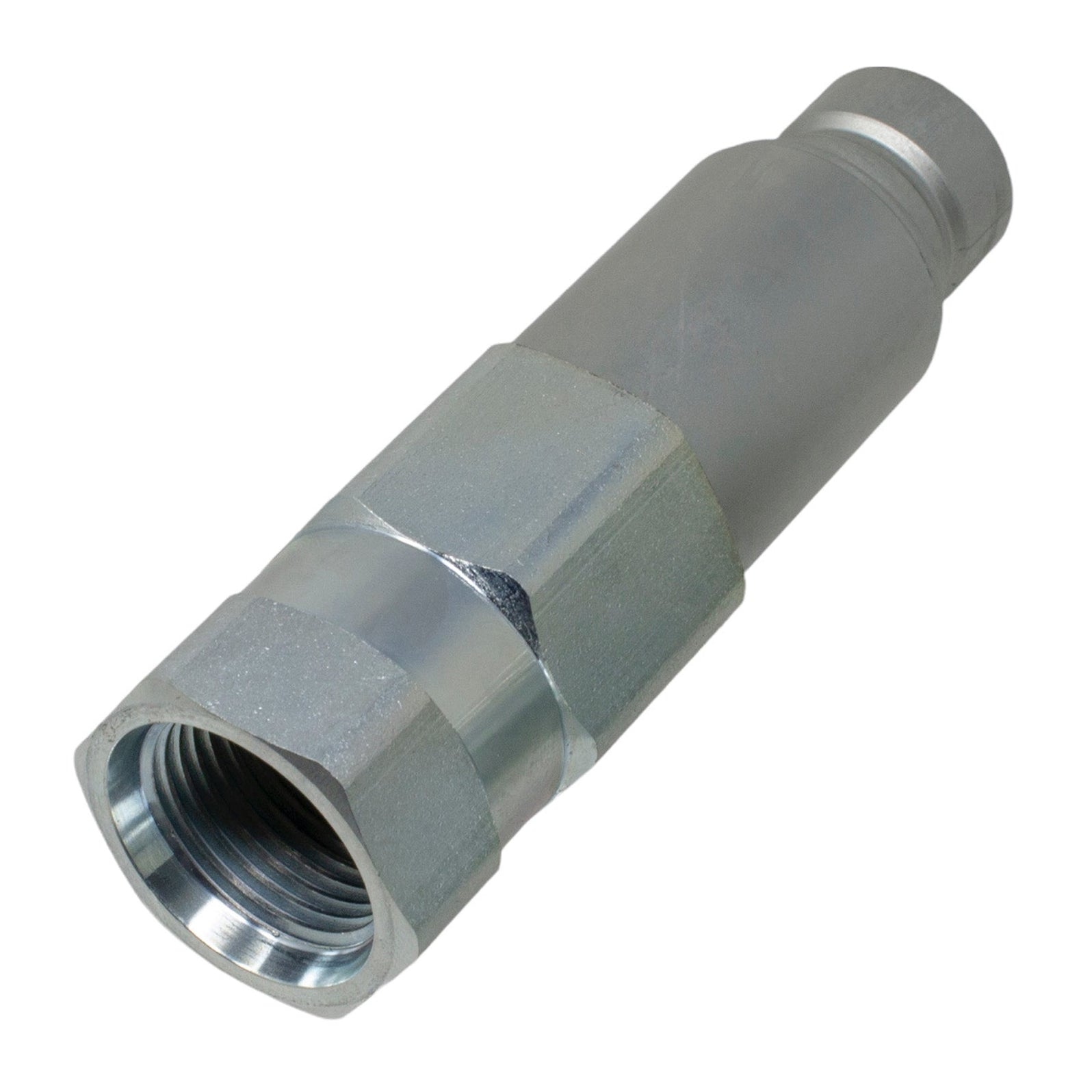 7246777, Male Flat Face Connect Under Pressure Coupler — DURAFORCE